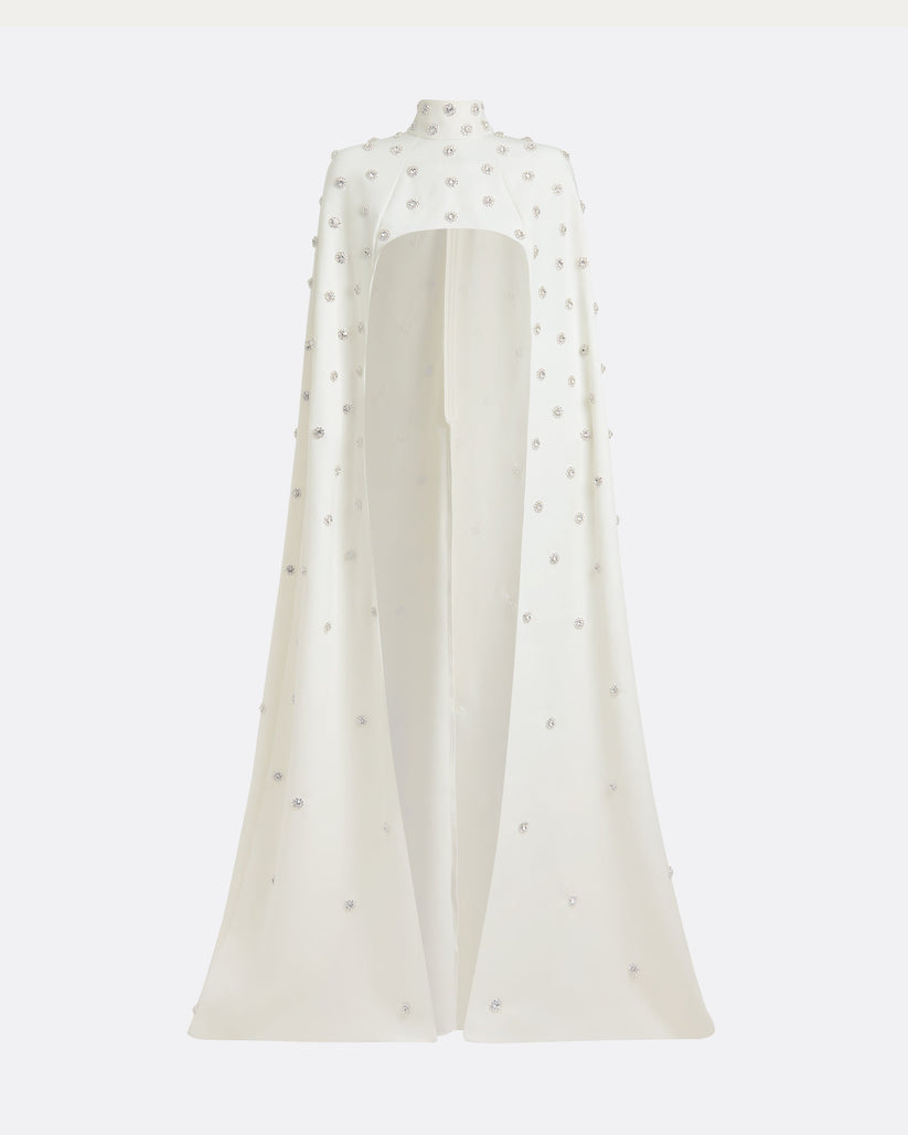 Manore Ivory Harness With Soshin Long Dress – Safiyaa London