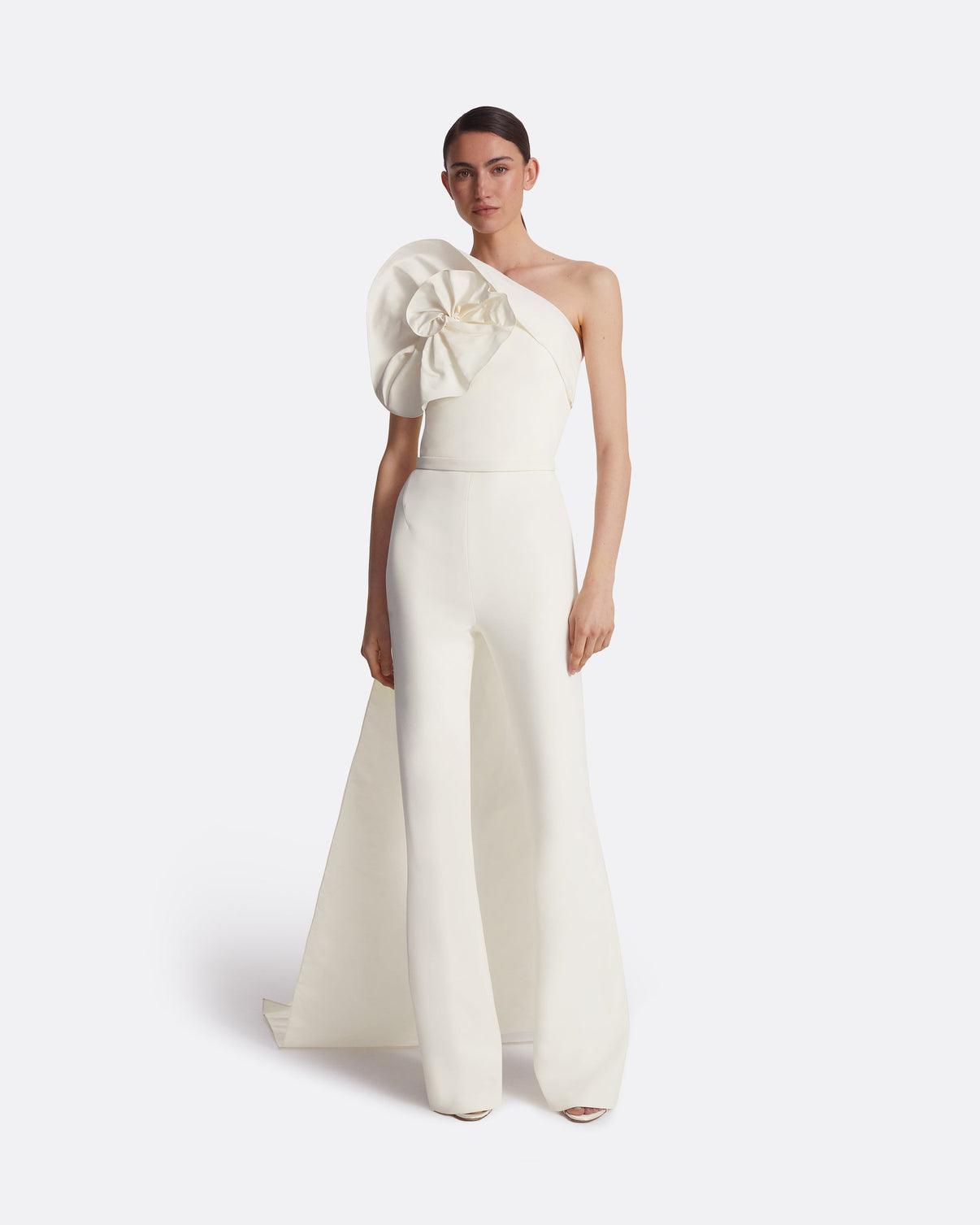 Omi Ivory Jumpsuit – Safiyaa London