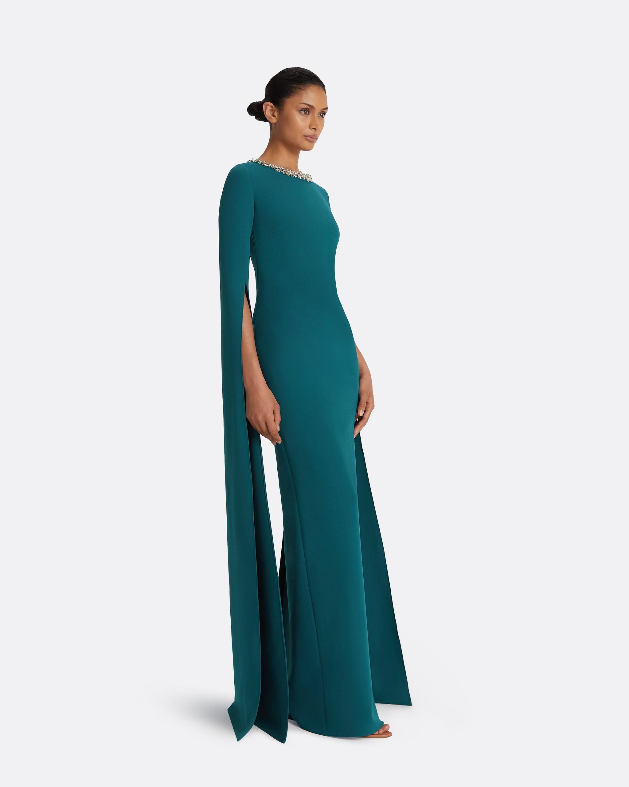 Talina Poseidon Long Dress – Safiyaa London