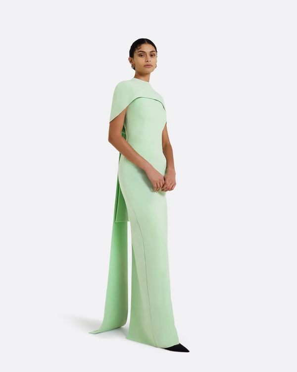 Kalika Jade Long Dress – Safiyaa London